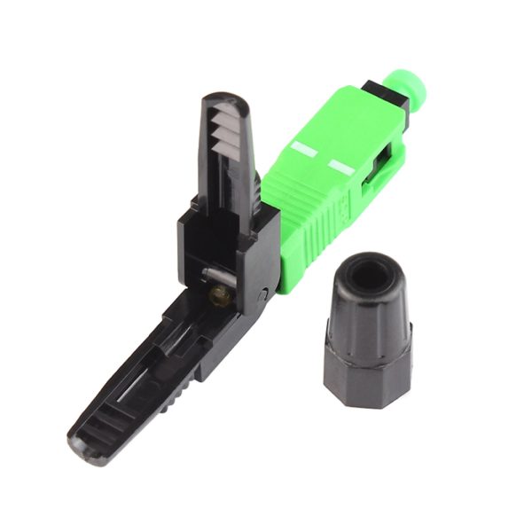 Conector Mecánico SC-APC (Tipo Rosca). – FiberSystems
