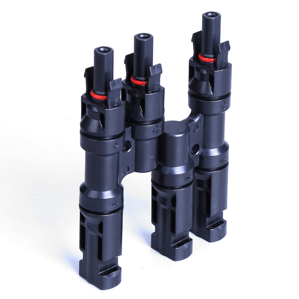 Conector MC4 BC40-2:1 para conexión de 2 Paneles Solares Fotovoltaicos ...