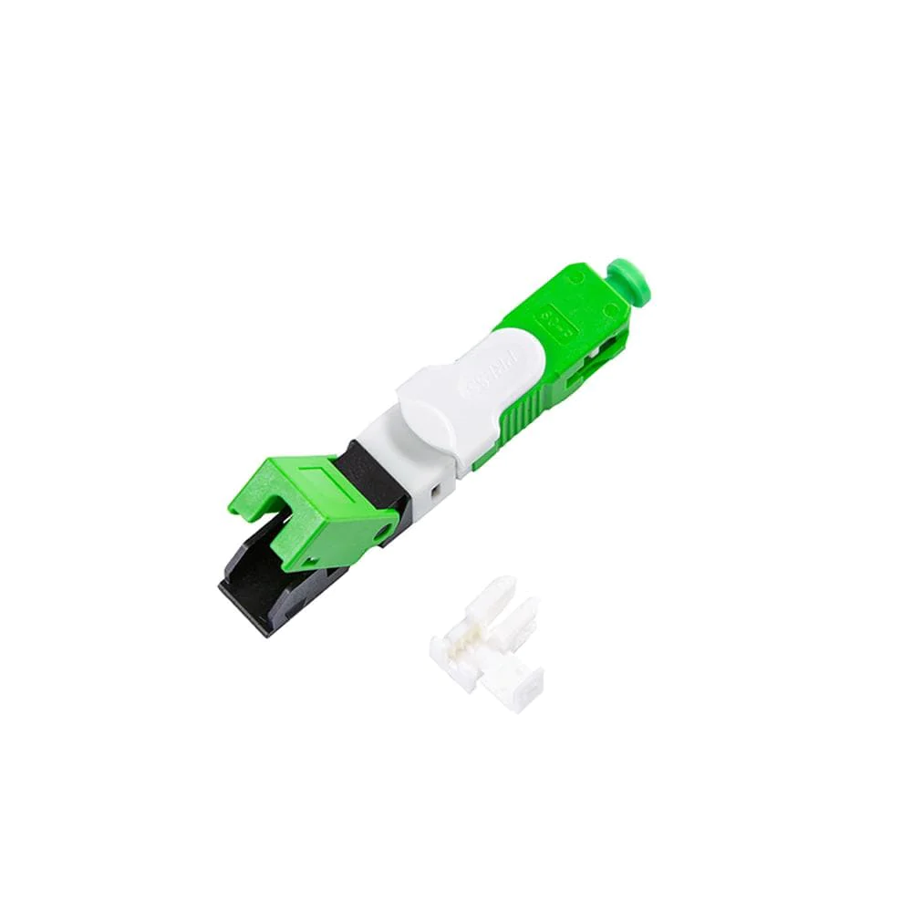 Conector Mecánico SC-APC (Tipo Click). – FiberSystems